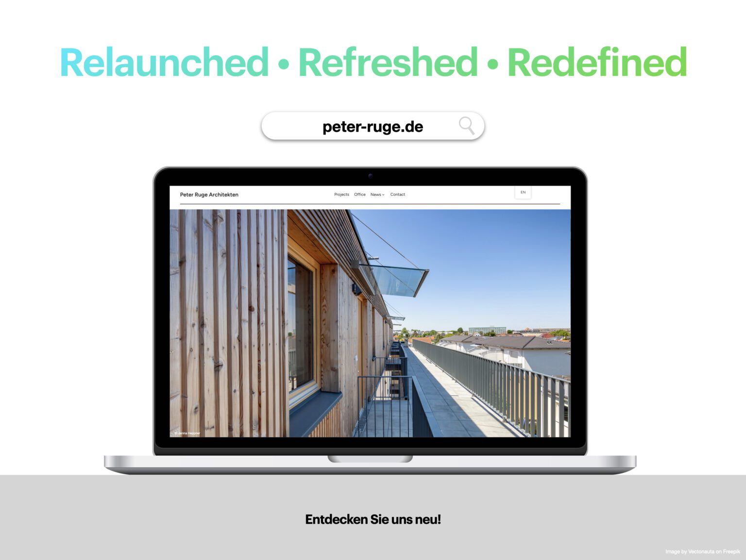 Unsere neue Website ist jetzt live! - Peter Ruge Architekten